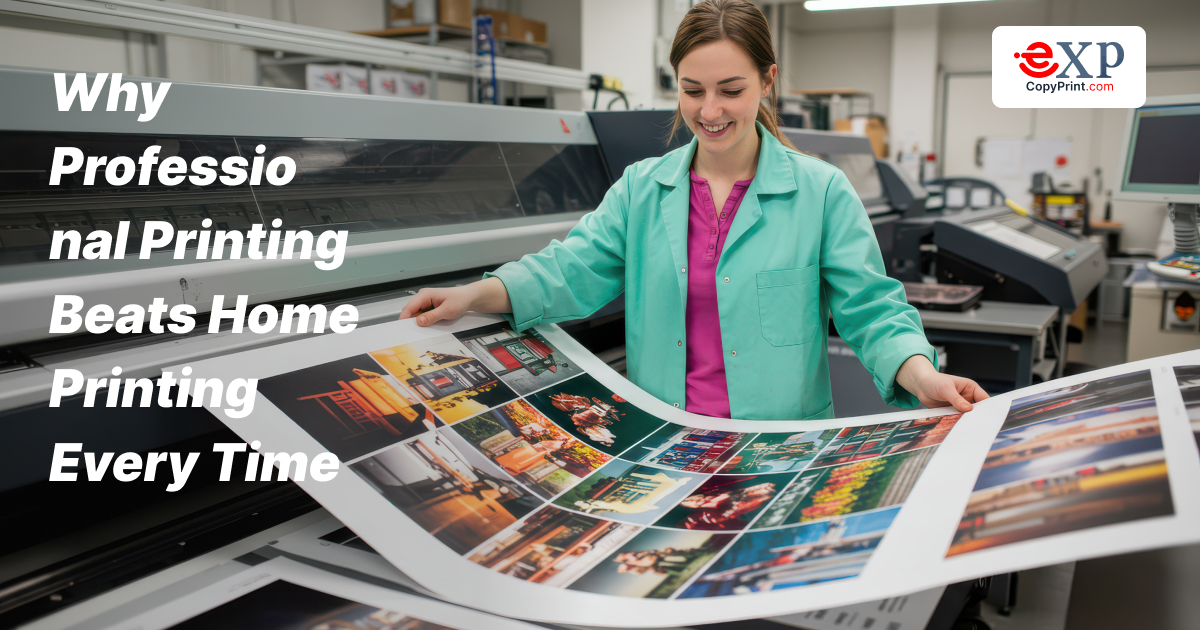 Why Professional Printing Beats Home Printing Every Time - Blog